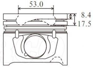 Toyota Hiace KDH201 3.0 Lt Turbo Diesel 1KD-FTV - Pistons and Rings Set ...
