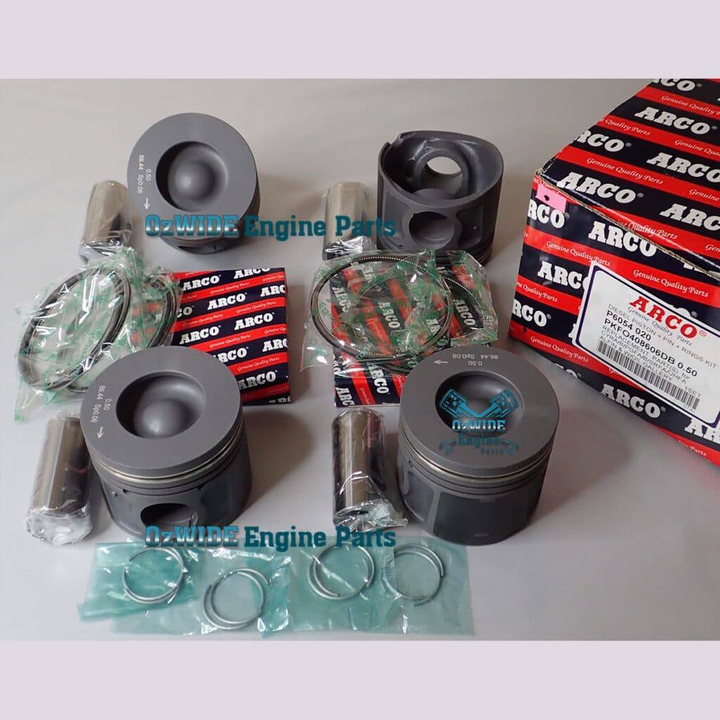 Mazda BT50 UP 2.2 Lt Turbo Diesel P4AT - Piston and Ring Set - OzWIDE ...