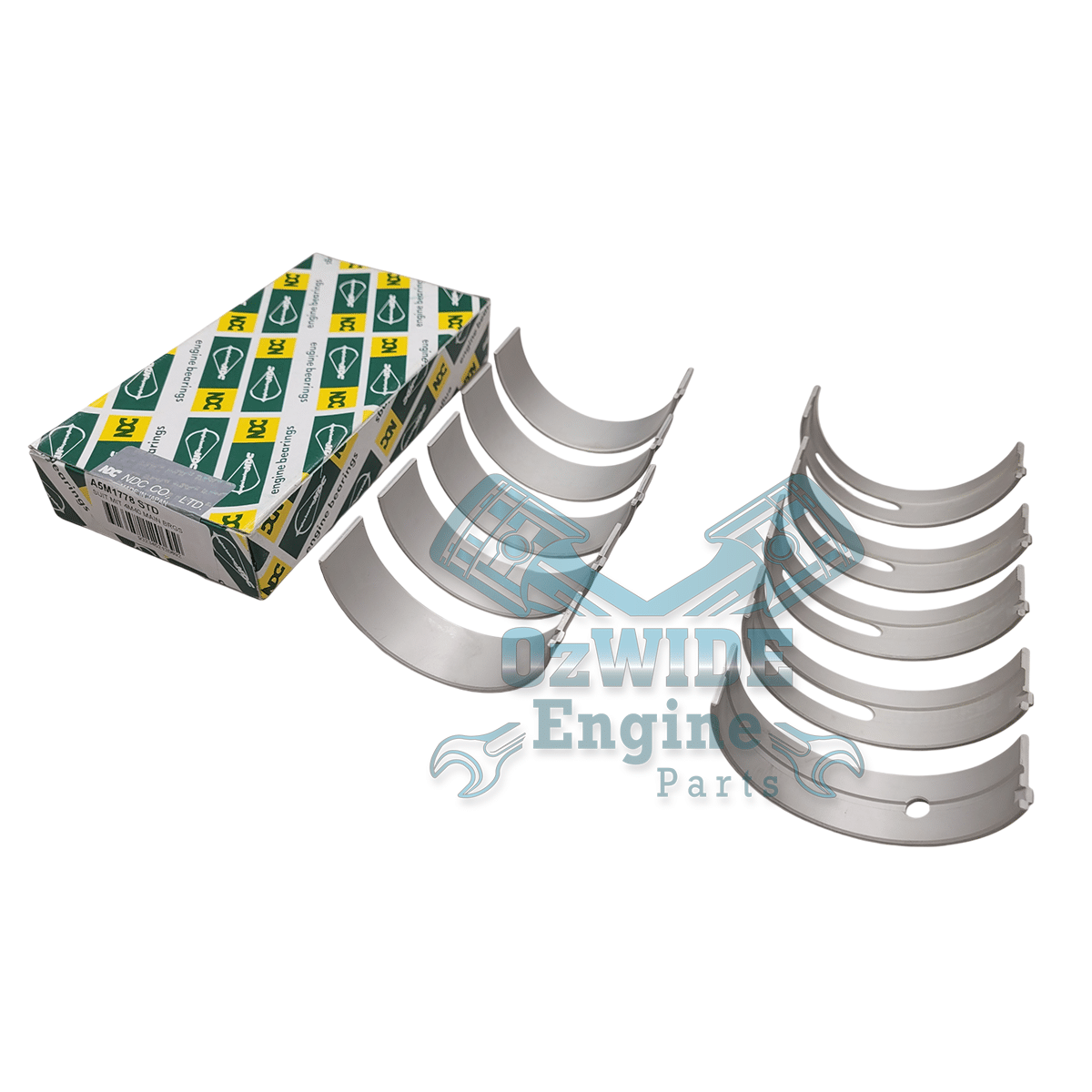 Mitsubishi Challenger K97 2.8L Diesel (4M40T) - Main Bearings - OzWIDE ...