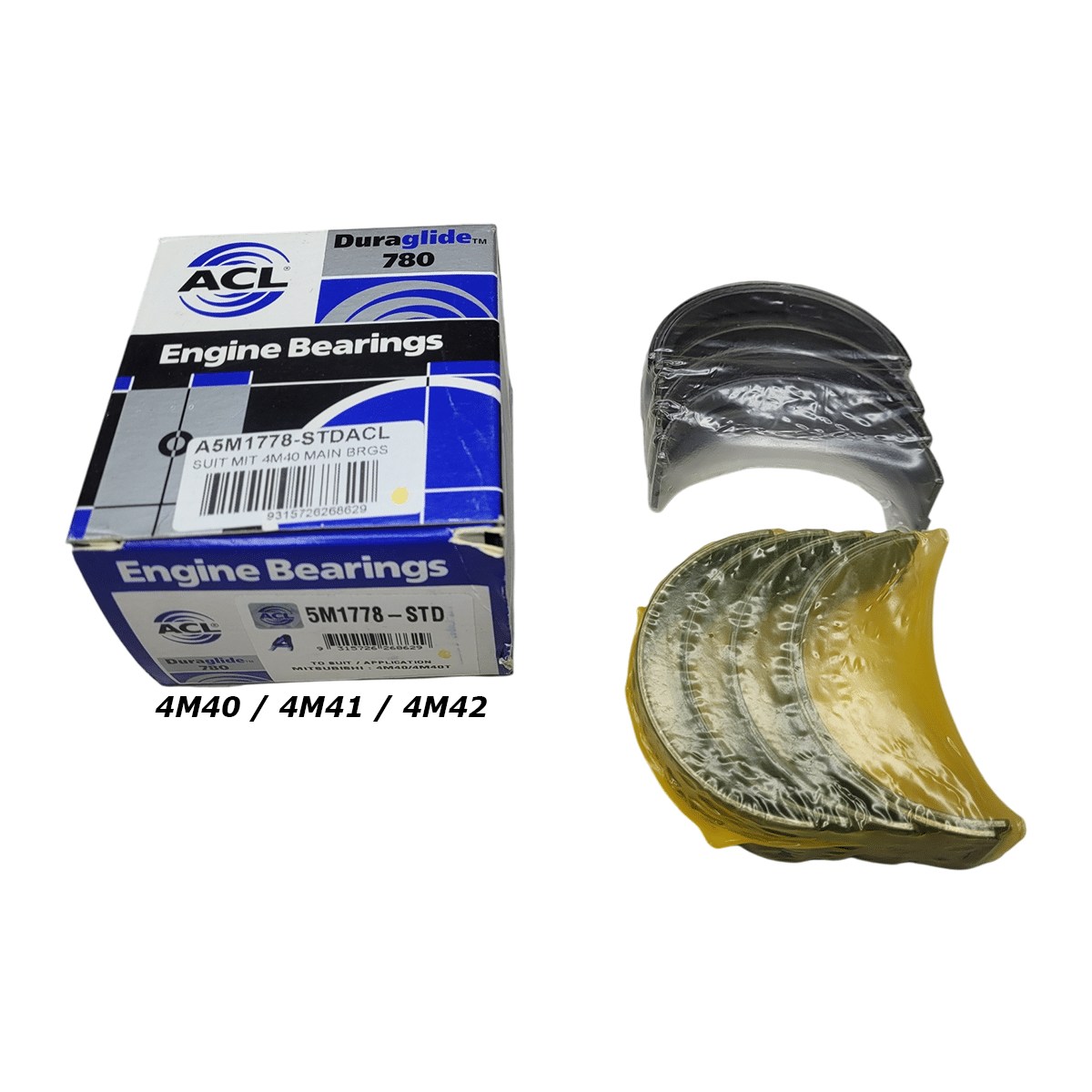 Mitsubishi Challenger K97 2.8L Diesel (4M40T) - Main Bearings - OzWIDE ...